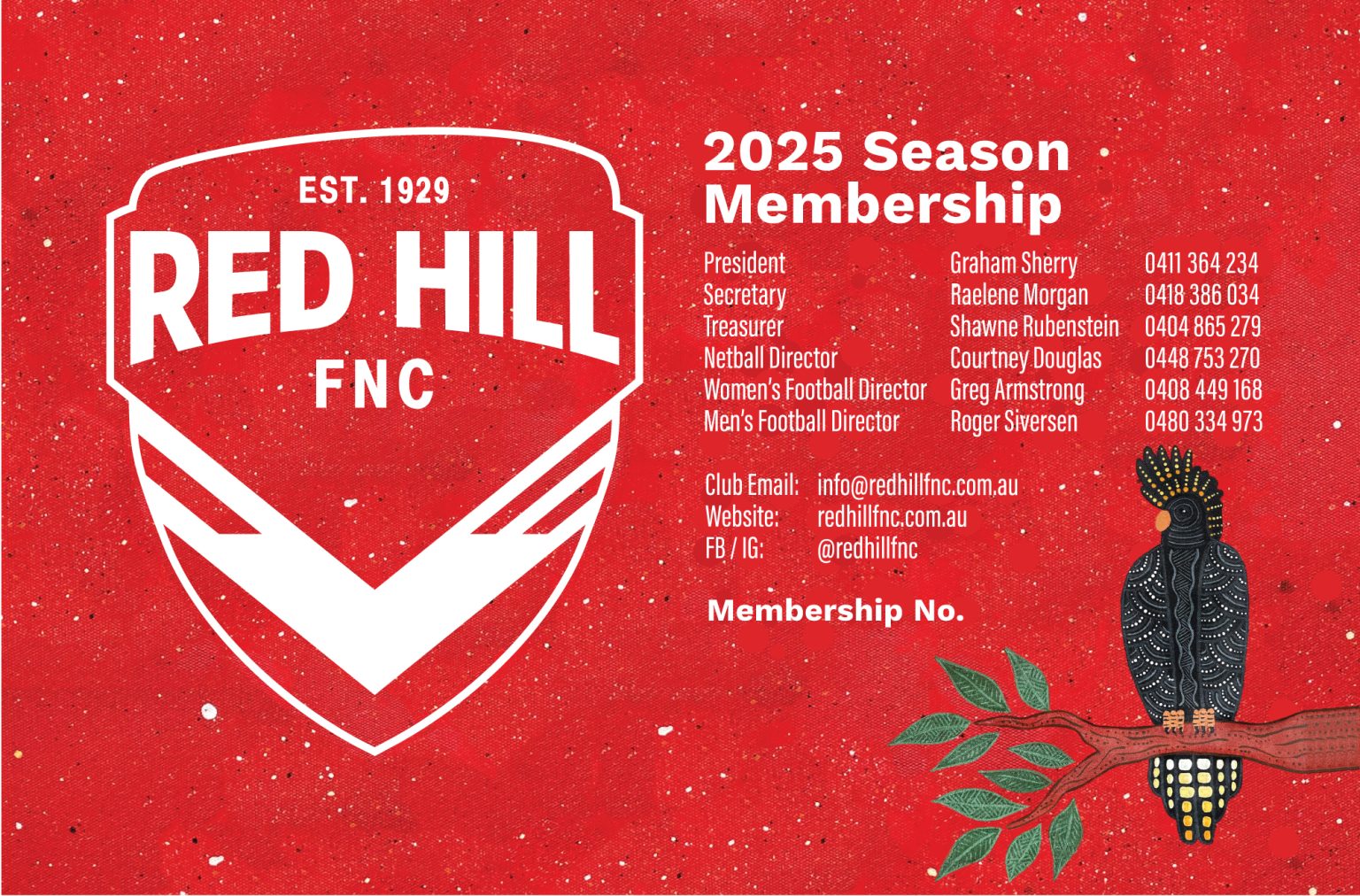 Club Membership – Red Hill Football Netball Club